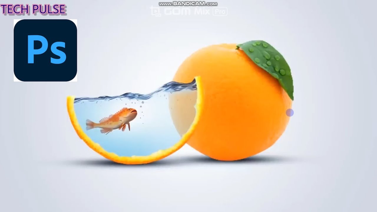 Photo Manipulation in Photoshop | Orange and Fish 🐟 @techpulse_47 - YouTube
