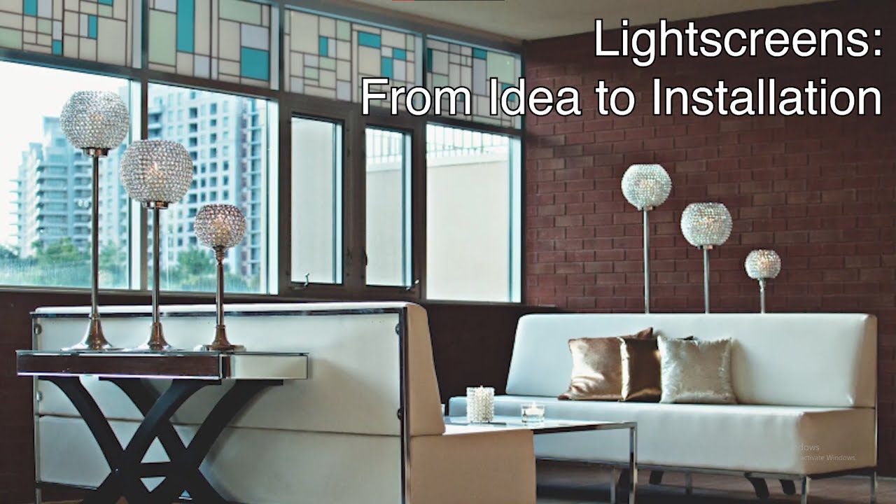 Lightscreen Art: Idea to Installation - YouTube