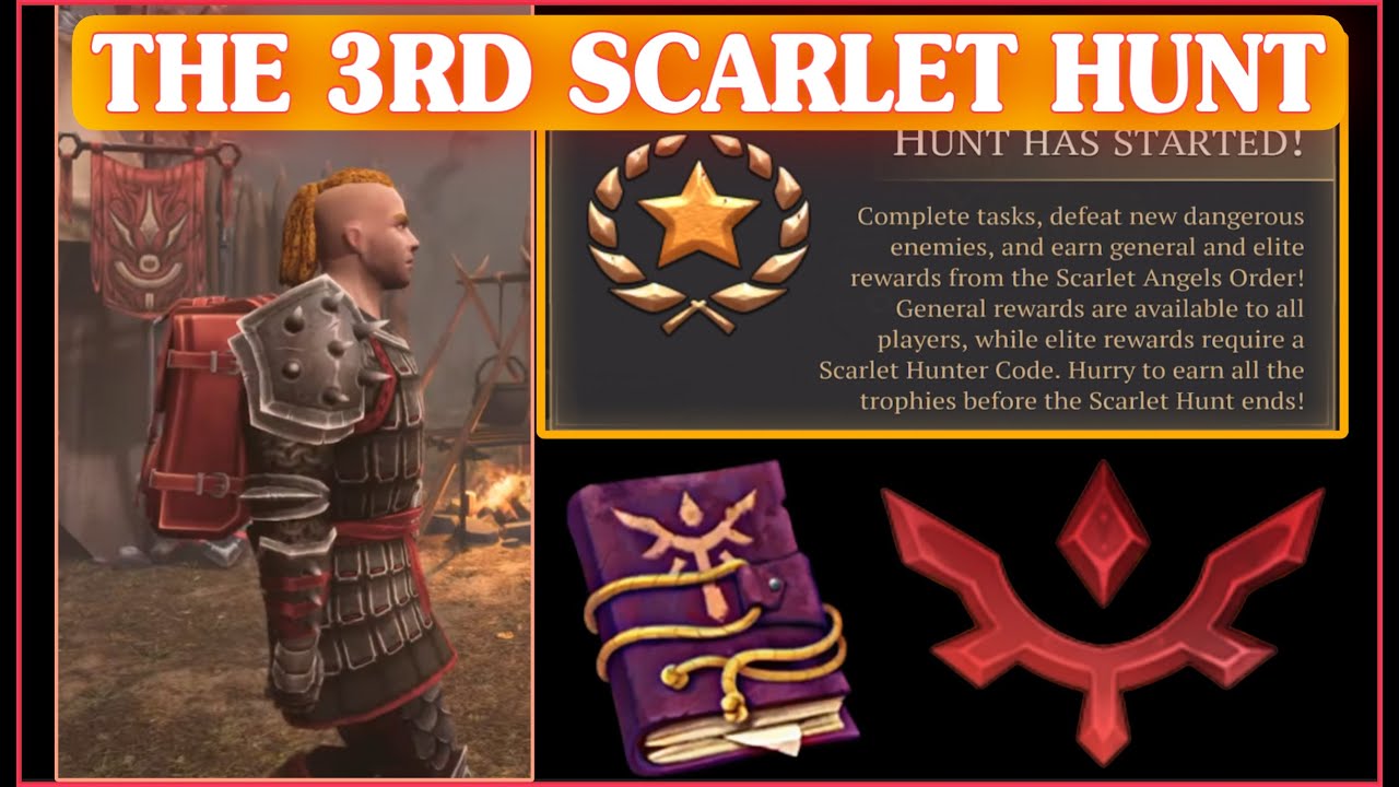 SCARLET HUNT PART 3/DAILY TASK- GRIM SOUL SURVIVAL - YouTube