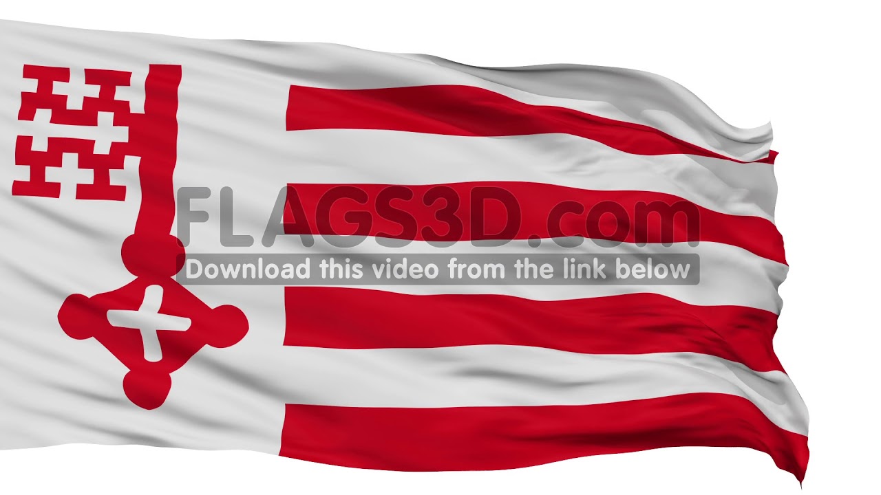 Isolated Soest city flag, Germany - YouTube