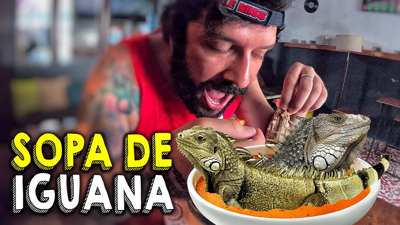 PROVANDO SOPA DE IGUANA NA NICARÁGUA 🇳🇮 - YouTube