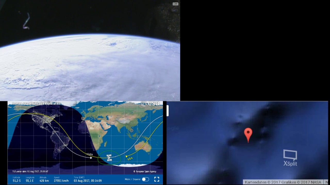 Orbital Sunrise - ISS International Space Station Live With 2 Cams And ...
