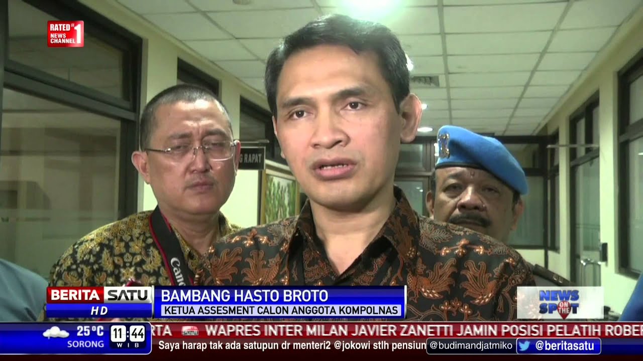 Proses Seleksi Anggota Kompolnas di Mabes Polri - YouTube