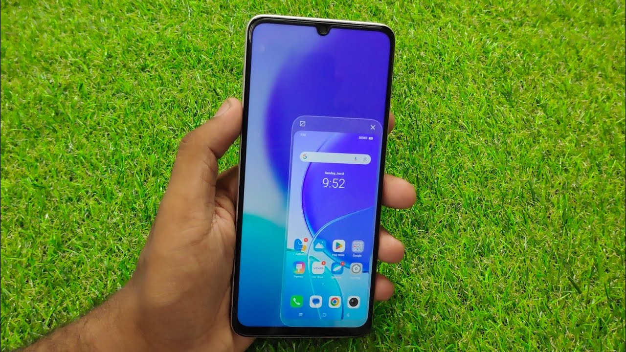 Vivo Y19 5G One hand Mode Settings | Vivo One Hand Settings - YouTube