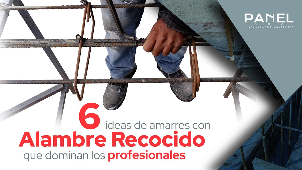 6 ideas de amarres con Alambre Recocido que dominan los profesionales ...