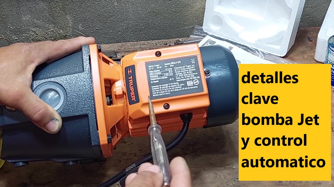 "6 Detalles Claves para Usar Correctamente una Bomba tipo Jet con ...
