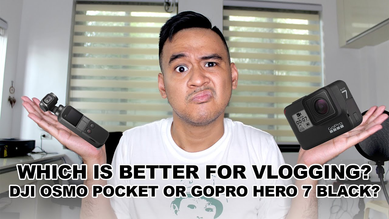 Best Small Camera for Vlogging | GoPro Hero 7 vs. DJI Osmo Pocket - YouTube