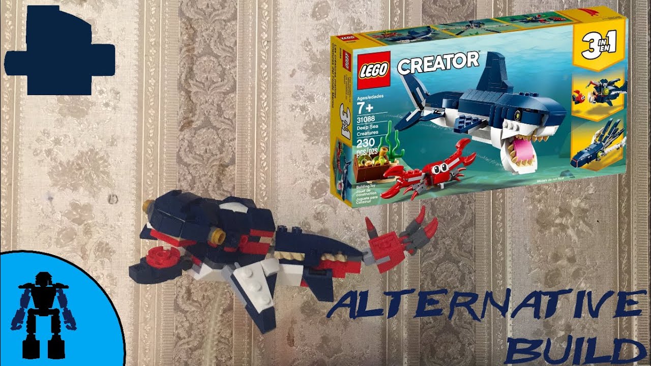 Fish Arm Coniungere \ Lego 31088 Alternative Build - YouTube