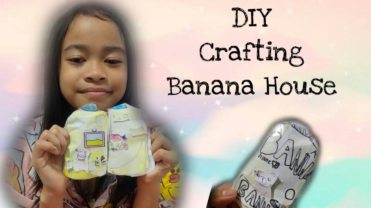DIY Crafting Banana House #trending - Love Monique - YouTube