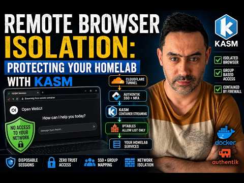 Secure Homelab Access: Remote Browser Isolation with KASM & Authentik