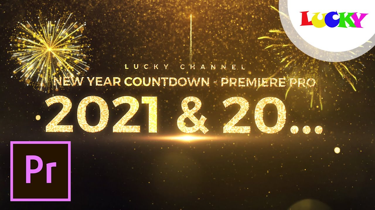 New year Countdown 2021 và 20xx, file đếm ngược chúc mừng năm mới, tết ...