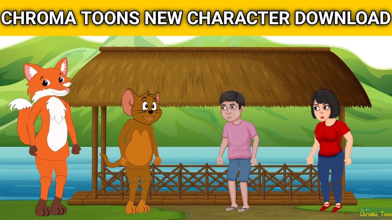 Chroma Toons New Character Download | Cartoon Character Kaise Banaye ...
