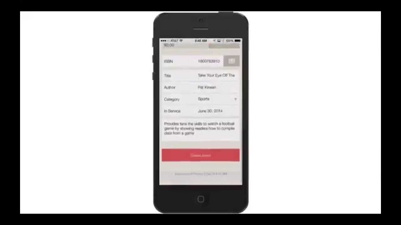 Books ISBN Scanning Demo: FileMaker Go and Google Books - YouTube