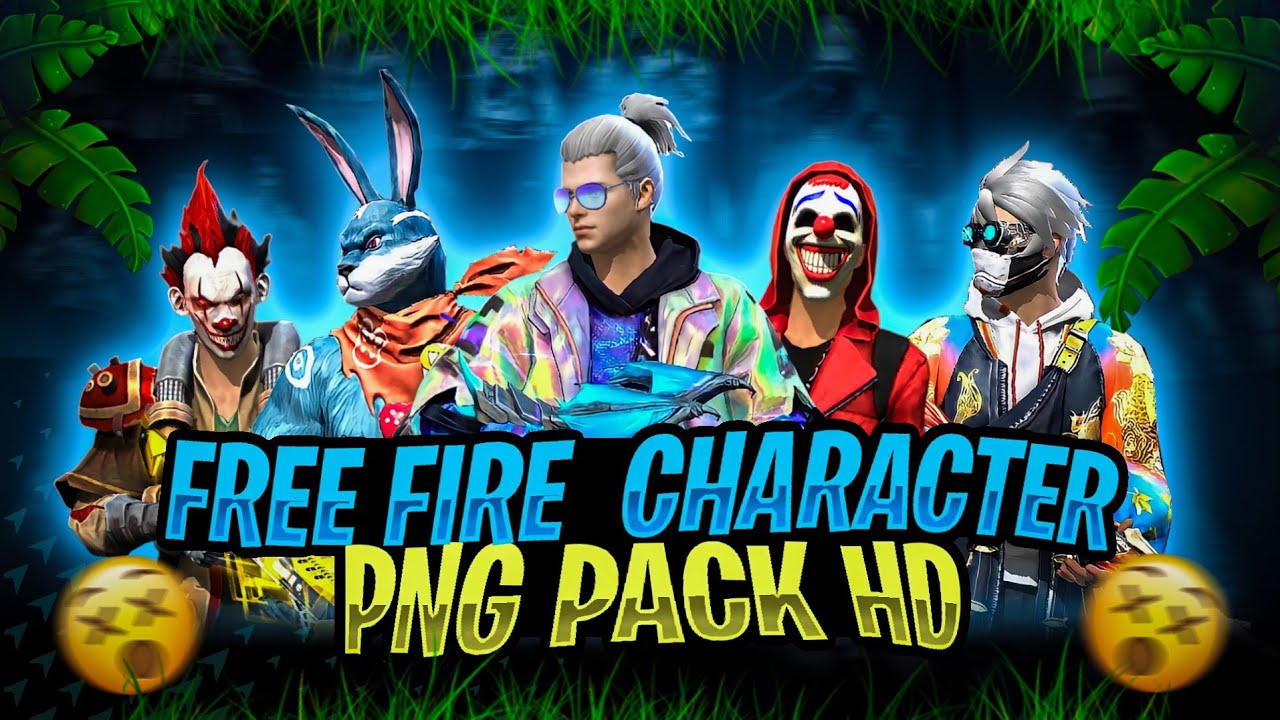 Free Fire Character Png Pack |Free Fire Png Pack Hd |@ArifAnondoo - YouTube