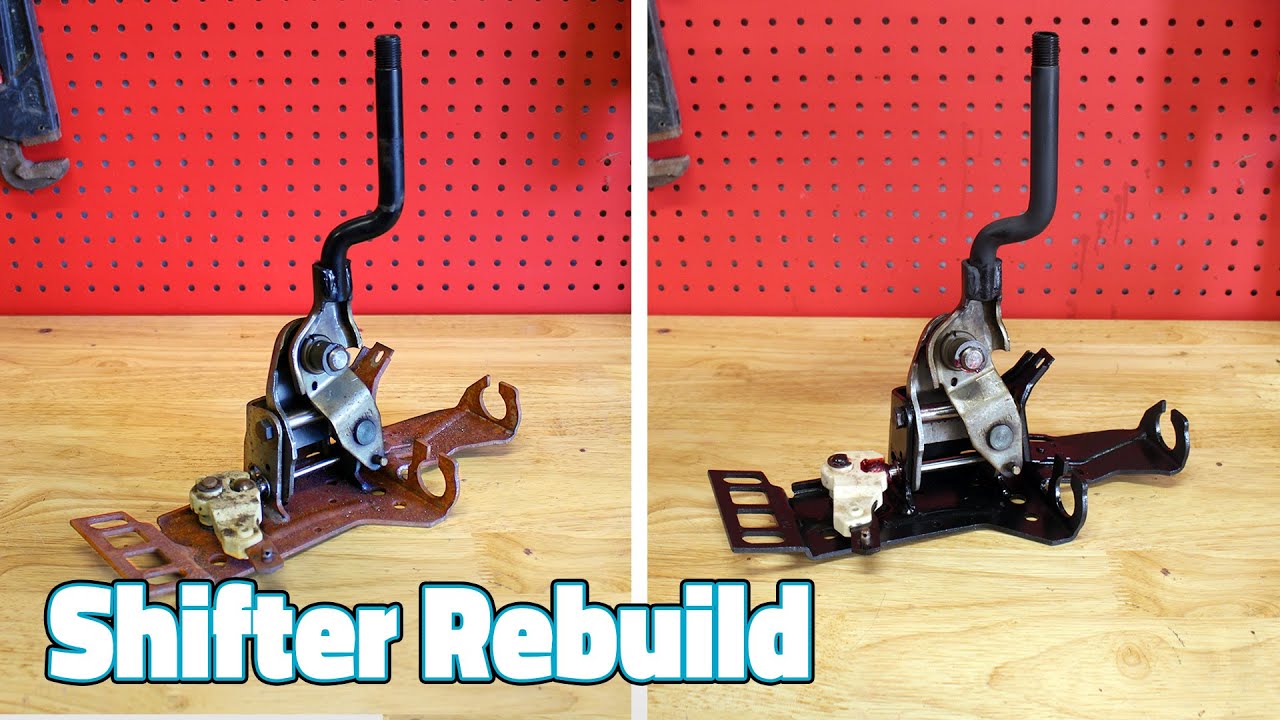 1985 Pontiac Fiero Shift Mechanism Rebuild | Saturday Projects - YouTube