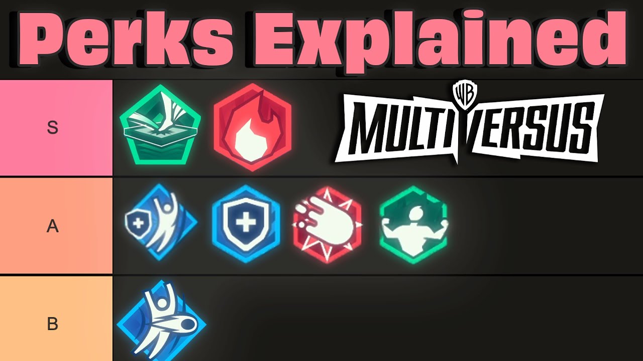 Ranking And Explaining All Perks In MULTIVERSUS - YouTube