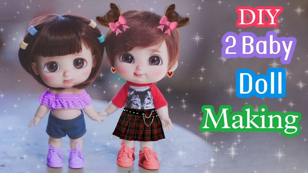 How To Make Doll | DIY Doll | How To Make Doll Dress - YouTube