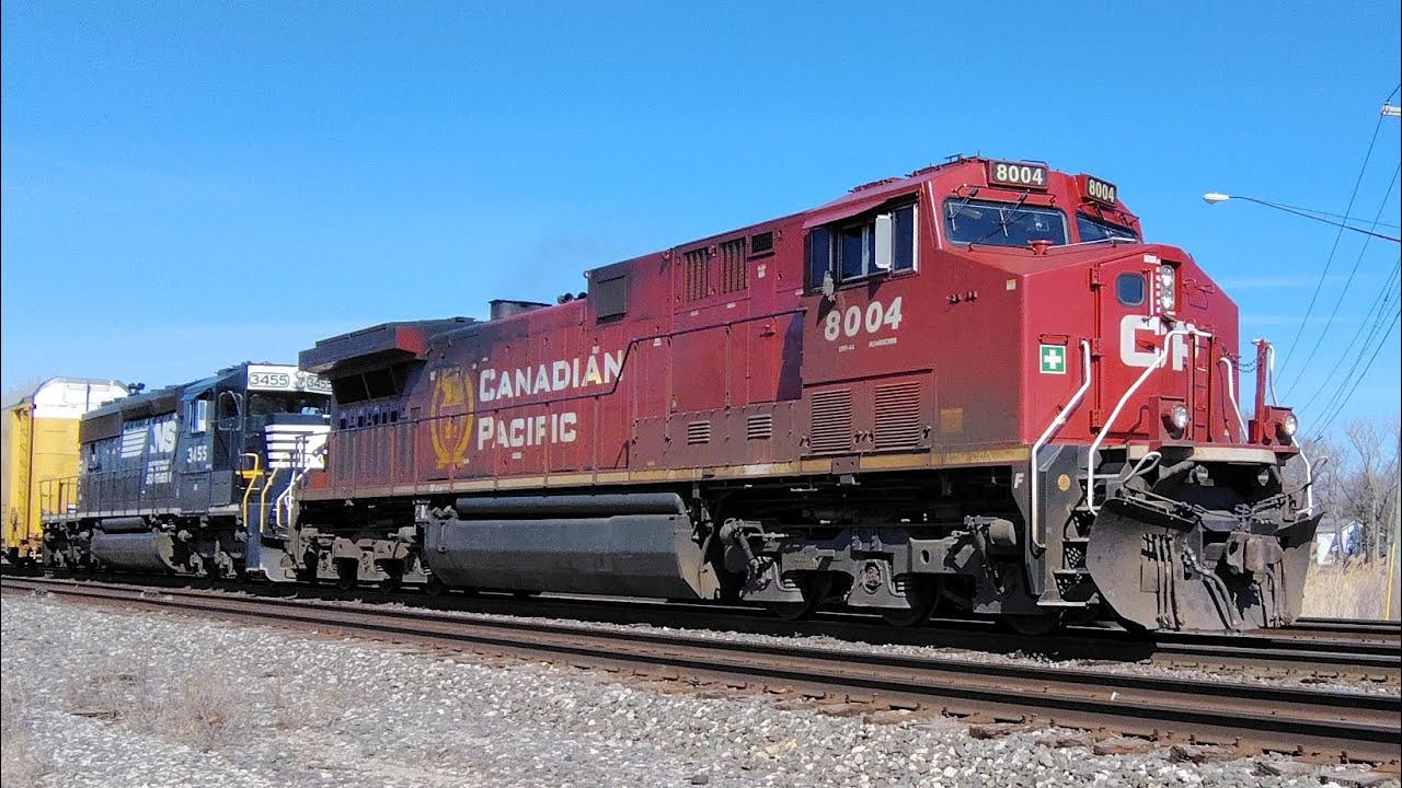 CP 8004 Northwood, OH 3/9/25 - YouTube