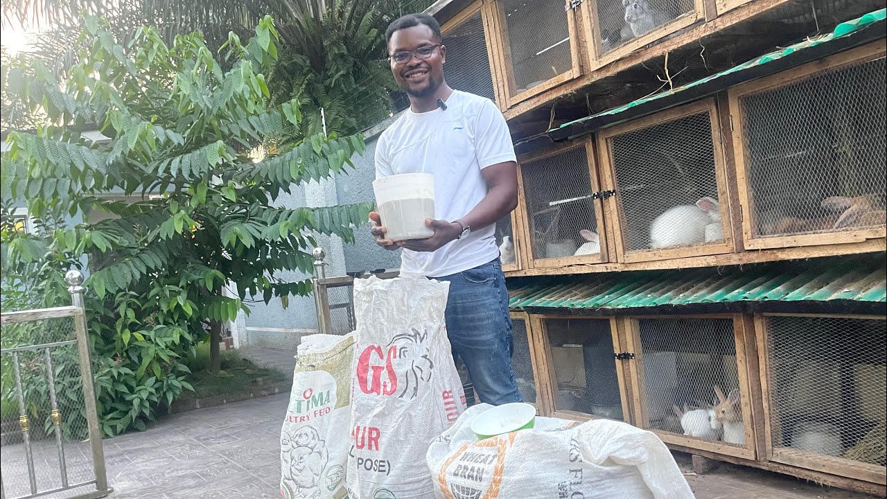 HOW TO SAVE COSTS BY FORMULATING YOUR RABBIT FEEDS. - YouTube