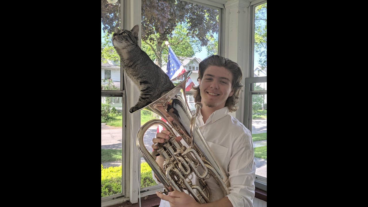 Caleb Shepard - "Rhapsody For Euphonium" by James Curnow and 8 Scales ...