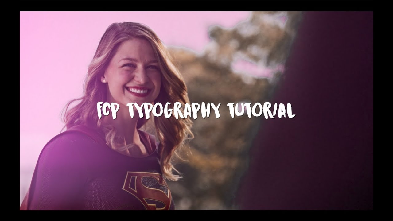 FCP Tutorial #19 | Typography (Ae Inspired) - YouTube