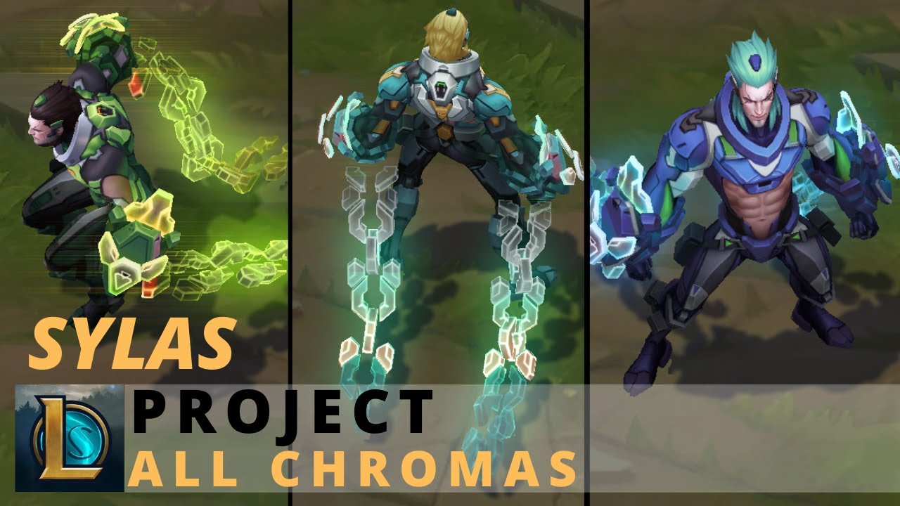 PROJECT Sylas All Chromas - League of Legends - YouTube