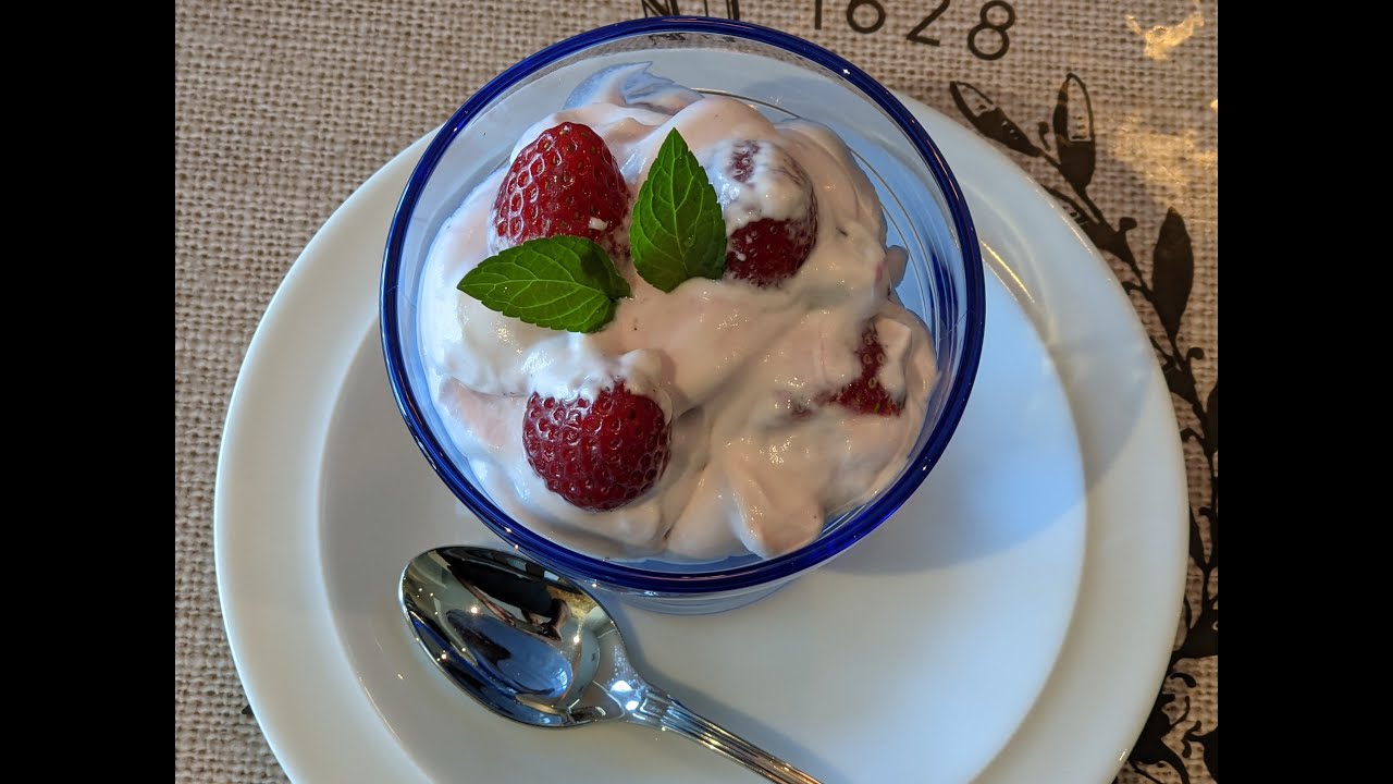 Rahka dessert Recipe. 15 min prep time only 4 ingredients!! - YouTube