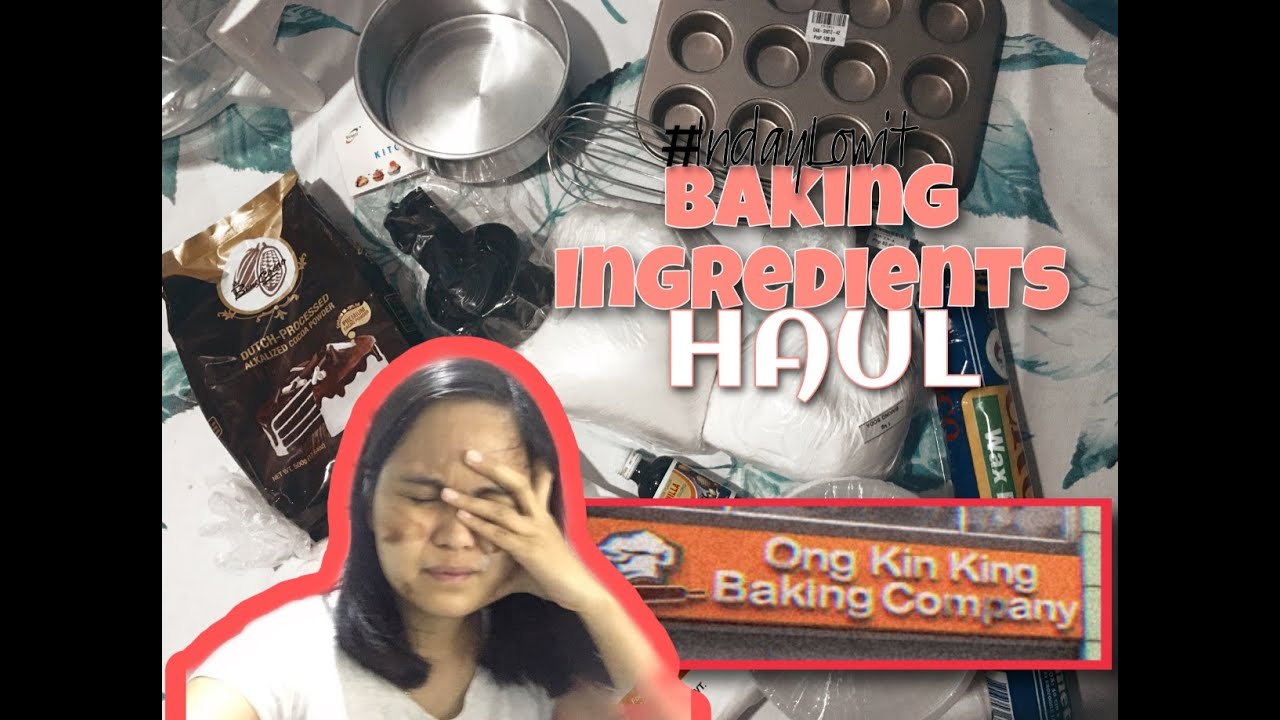 TIPID TIPS: Murang Baking Ingredients sa Cebu (Ong Kin King Haul) - YouTube