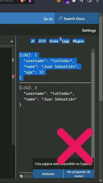 Evita eliminar una propiedad del objeto con la palabra reservada “delete” #desarrolloweb # ...