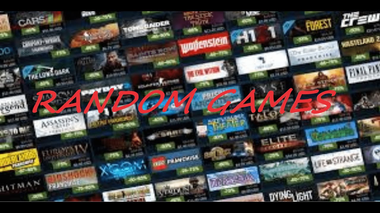 Random Games Monday - YouTube