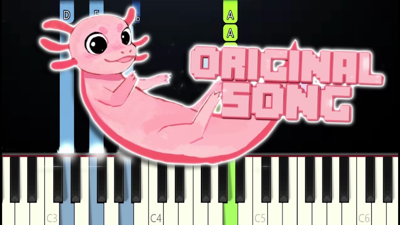 CG5 - Phoenix of the Sea (Original Axolotl Song) (Piano Tutorial) - YouTube
