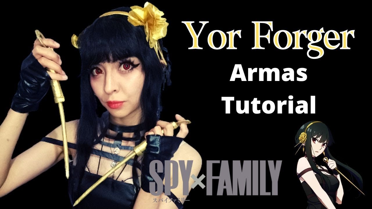 Cómo hacer las armas de Yor Forger de Spy x Family - YouTube