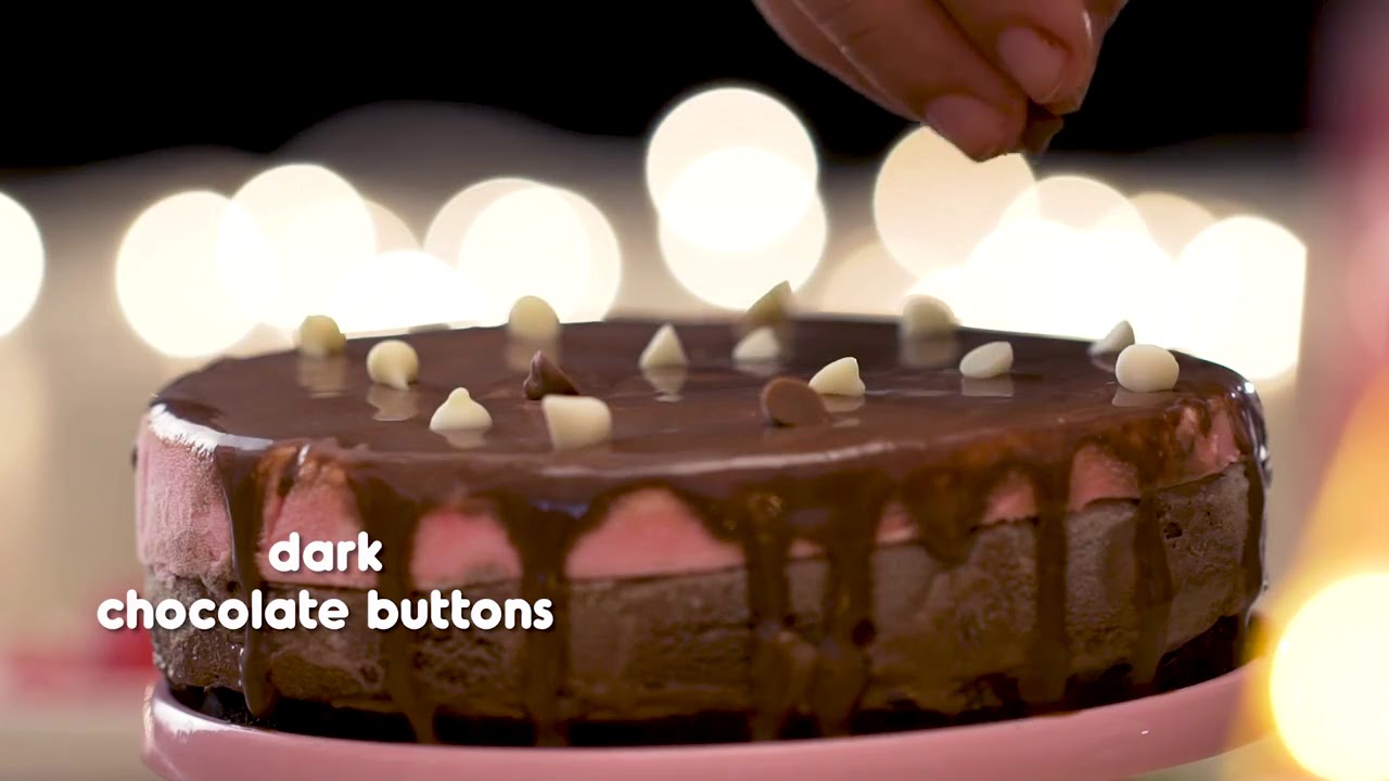 Most Amazing Ice Cream Cakes | Strawberry Cheese Cake | Raspberry Dark ...