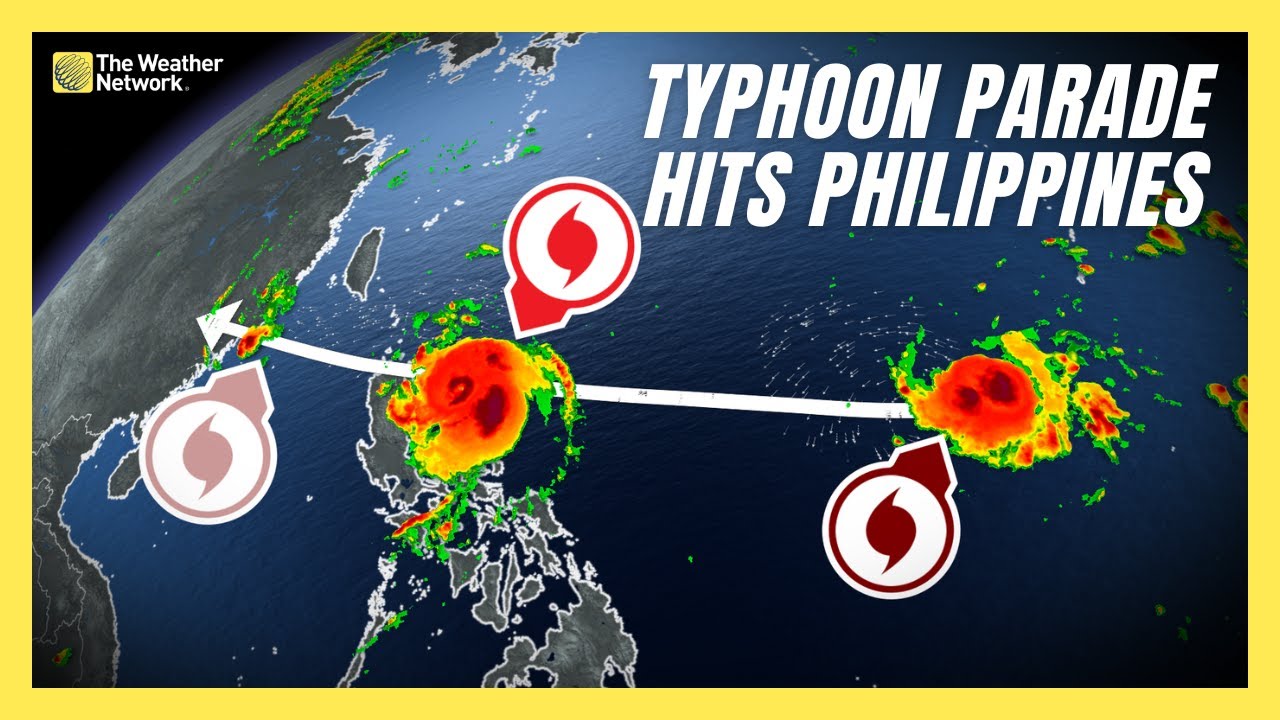 5 Typhoons in 3 Weeks Hit the Philippines, Yet Another is on the Way - YouTube