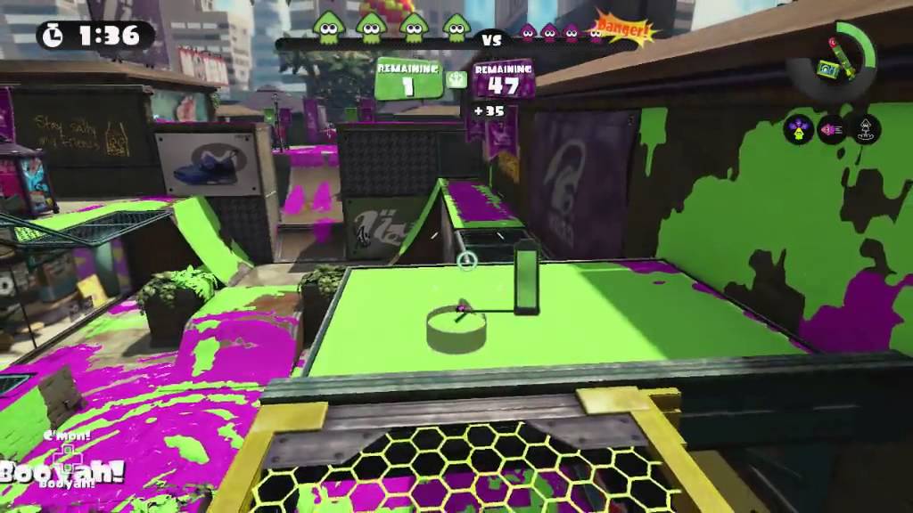 How to end a game of splatoon - YouTube