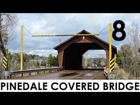 The Only Covered Bridge in all of Arizona - The Pinedale Covered Bridge ...