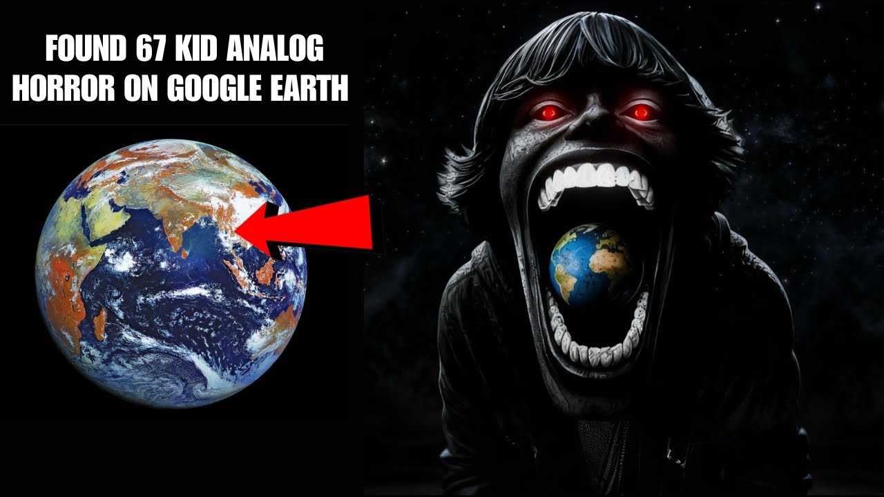 Found 67 KID ANALOG HORROR on Google Earth! - YouTube