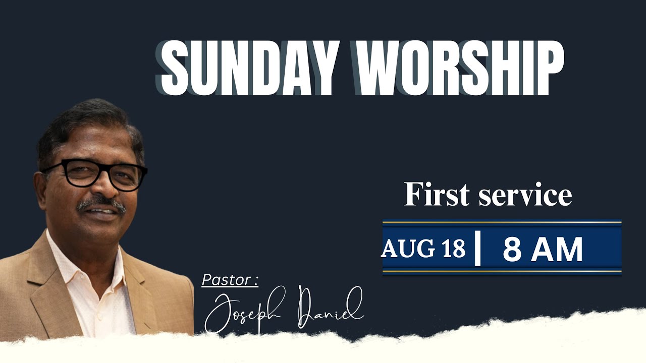 SUNDAY WORSHIP AUG 18 - YouTube