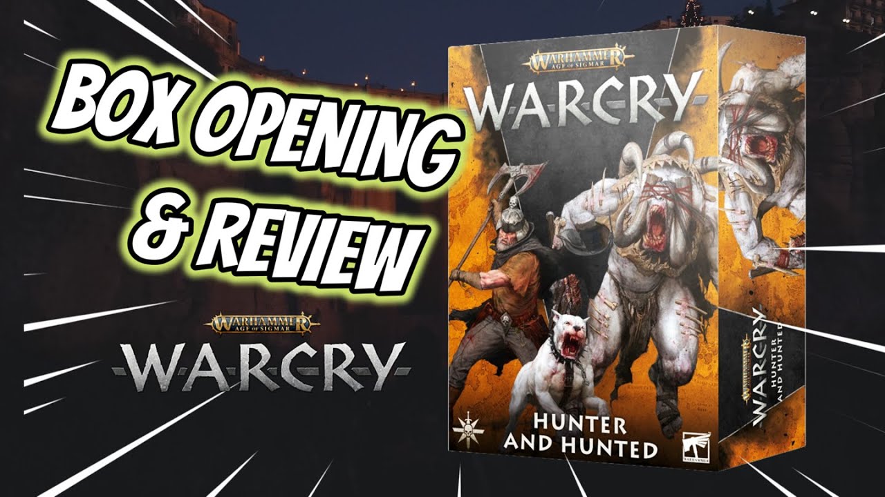 Box Opening & Review Warcry Box Hunter and Hunted Warhammer Age of ...