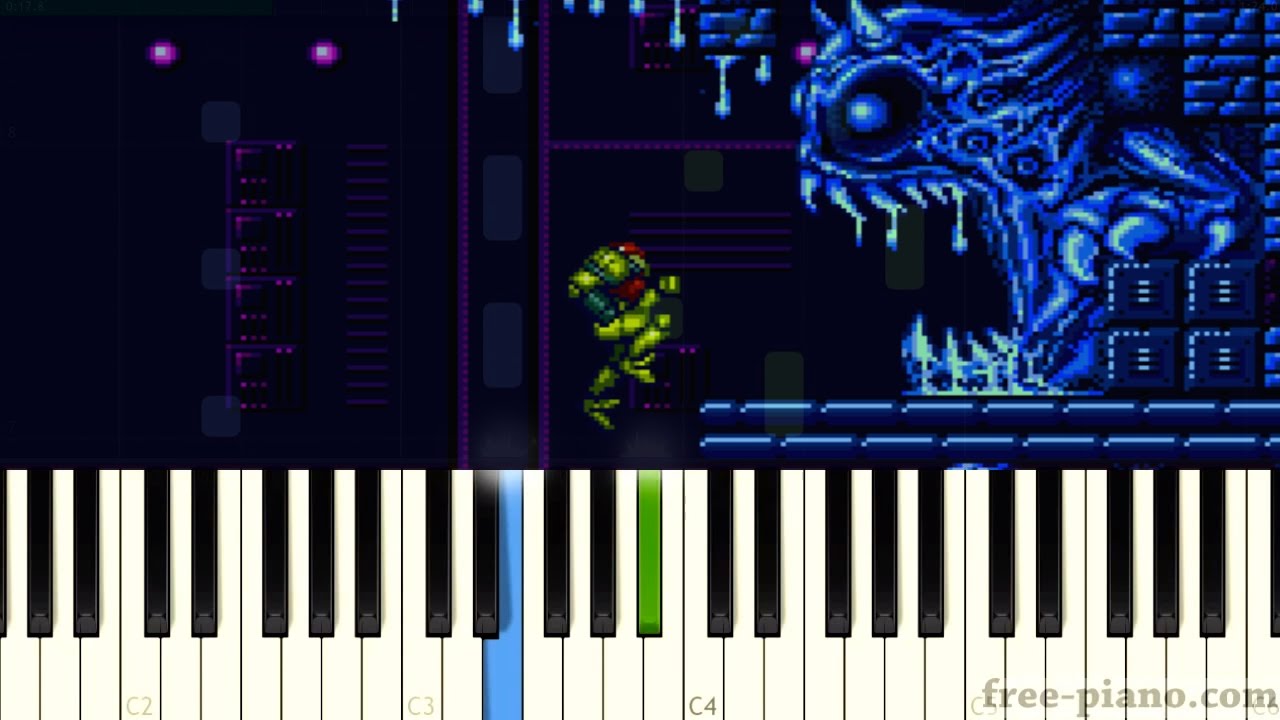 Kraid's Lair - Metroid [Online Piano Tutorial] - YouTube