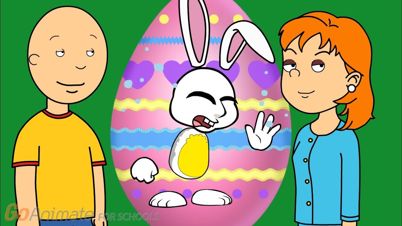 Rosie Kidnaps The Easter Bunny/Caillou Saves him (Ungrounded) - YouTube