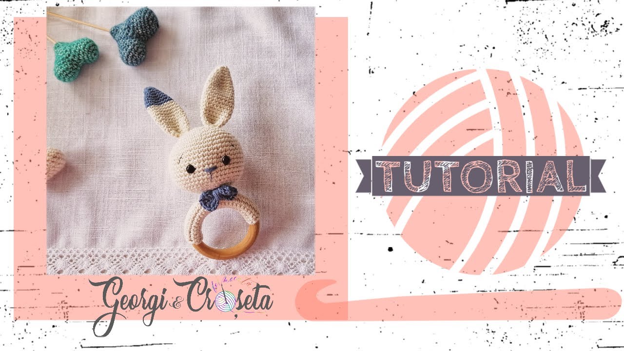 Crosetam Iepuras Amigurumi pe Inel de Lemn - Partea 2 - YouTube
