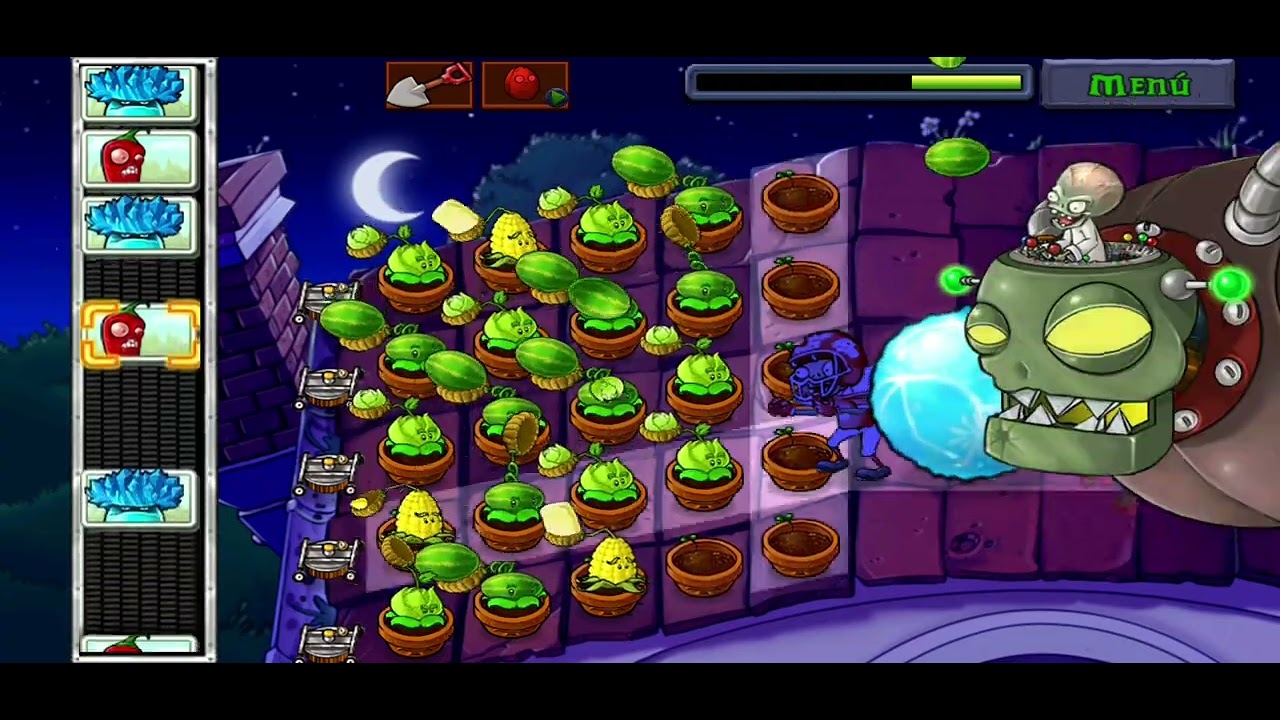 PvZ gameplay. - YouTube