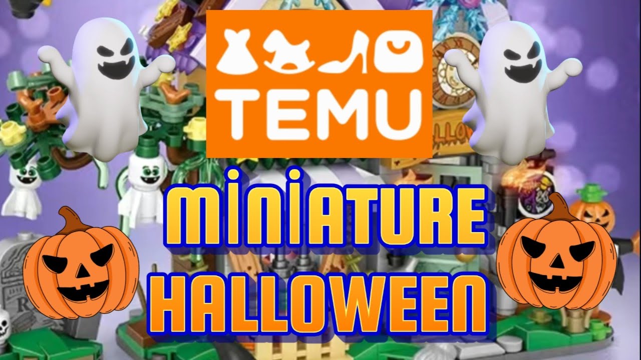 🥰🎃 MINIATURE HALLOWEEN 🎃 TEMU 😉 PARTIE 1 🎃🥰 - YouTube