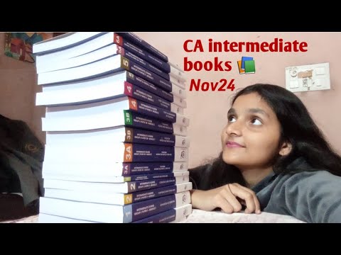 CA intermediate books 📚 unboxing😃 - YouTube