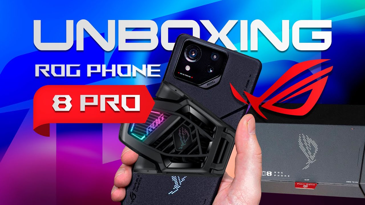 ASUS ROG 8 PRO Phone Unboxing - Is this the best gaming phone?! - YouTube