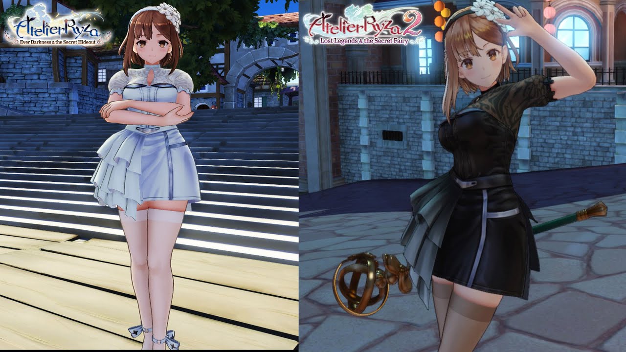 Atelier Ryza 1 & 2 - Special Outfits Showcase - 1 Million Units ...