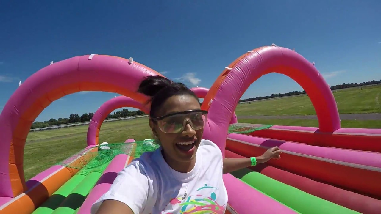 5K Color Obstacle Rush - London 2017 - YouTube