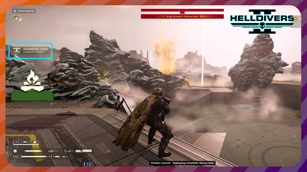 Testing Out Improved Mines In Helldivers 2 - YouTube