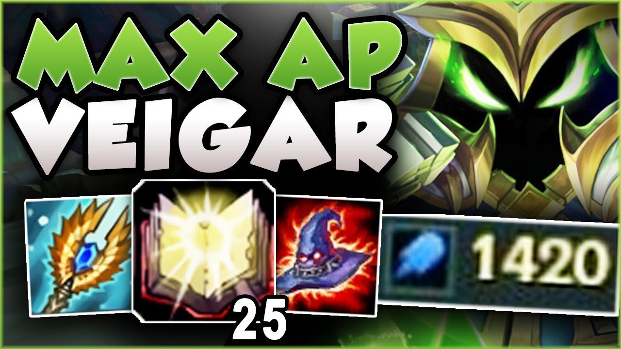STOP PLAYING VEIGAR WRONG! 2700+ DMG ULT?? MAXIMUM AP VEIGAR SEASON 8 ...